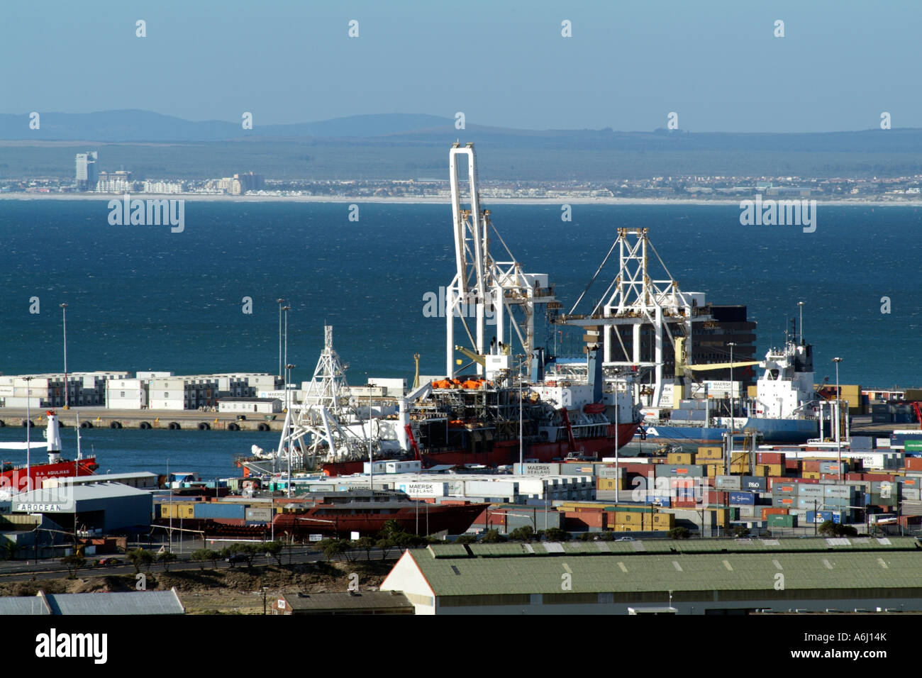 Port of Cape Town South Africa RSA Stock Photo - Alamy