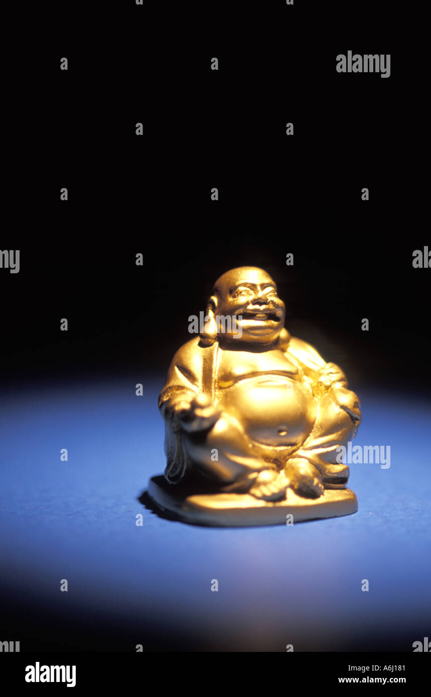 Fat gold buddha hi-res stock photography and images - Alamy