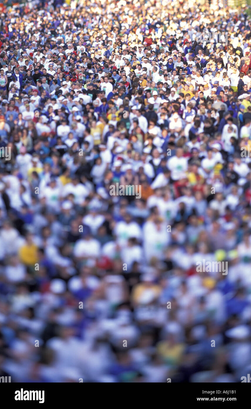 Huge Crowd of People Stock Photo - Alamy