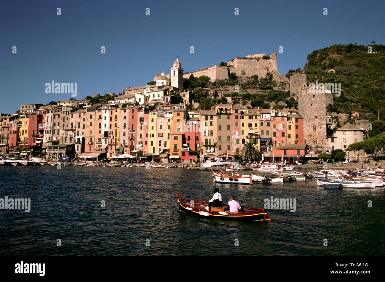 Italy Ligury Portovenere Stock Photo - Alamy