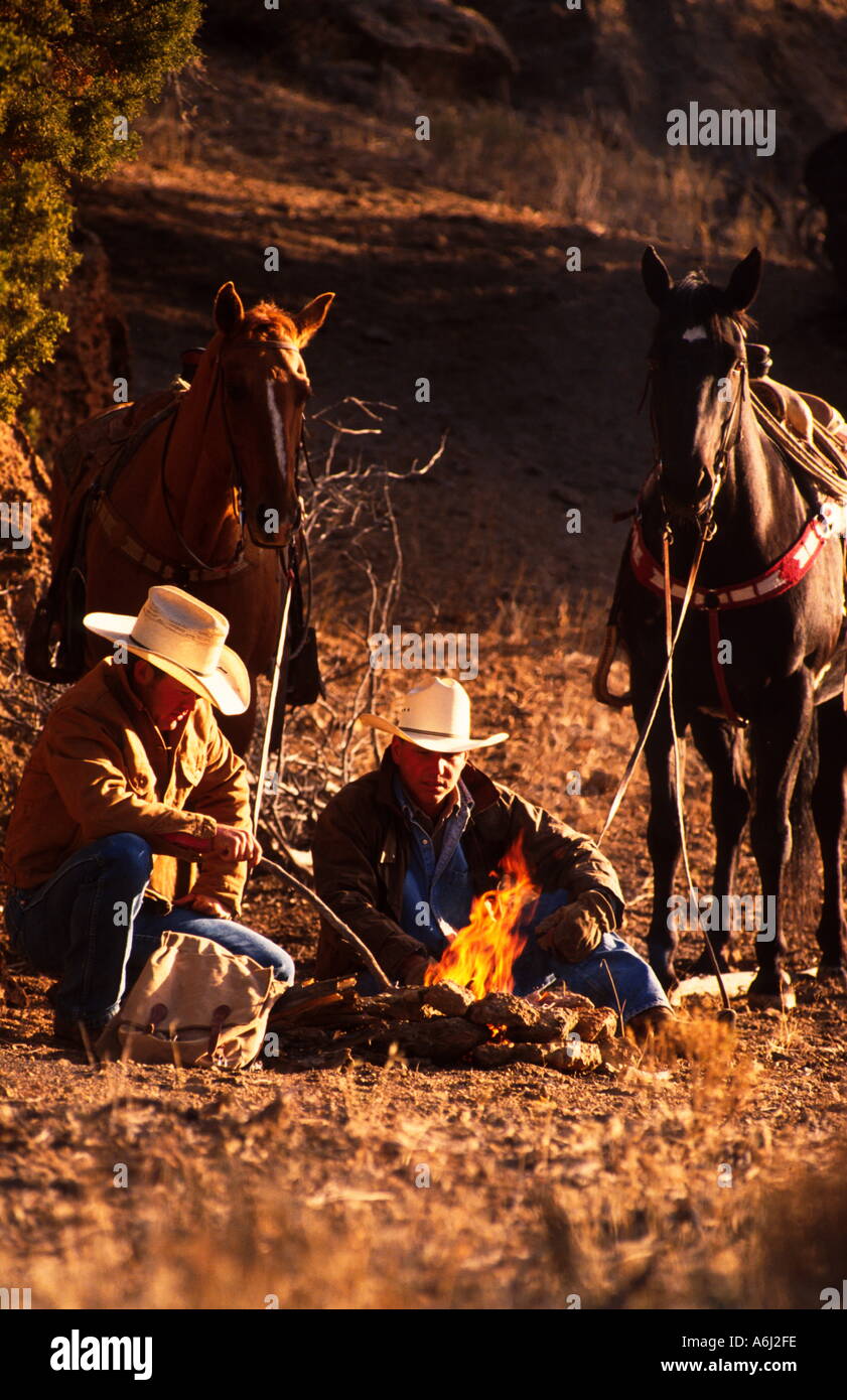 Cowboy Campfire Stock Photos & Cowboy Campfire Stock Images - Alamy