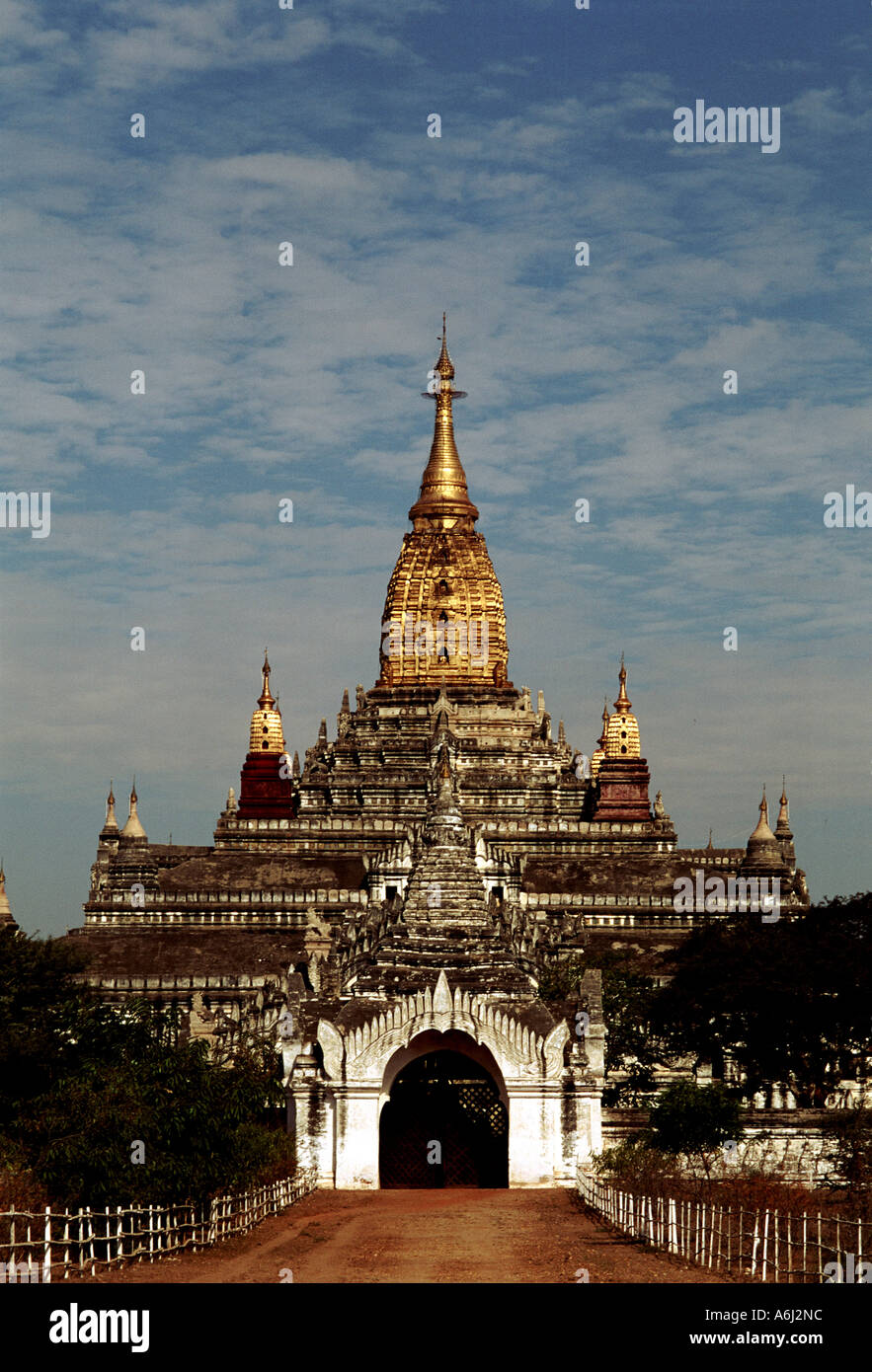 Myanmar Bagan Ananda Temple Stock Photo - Alamy