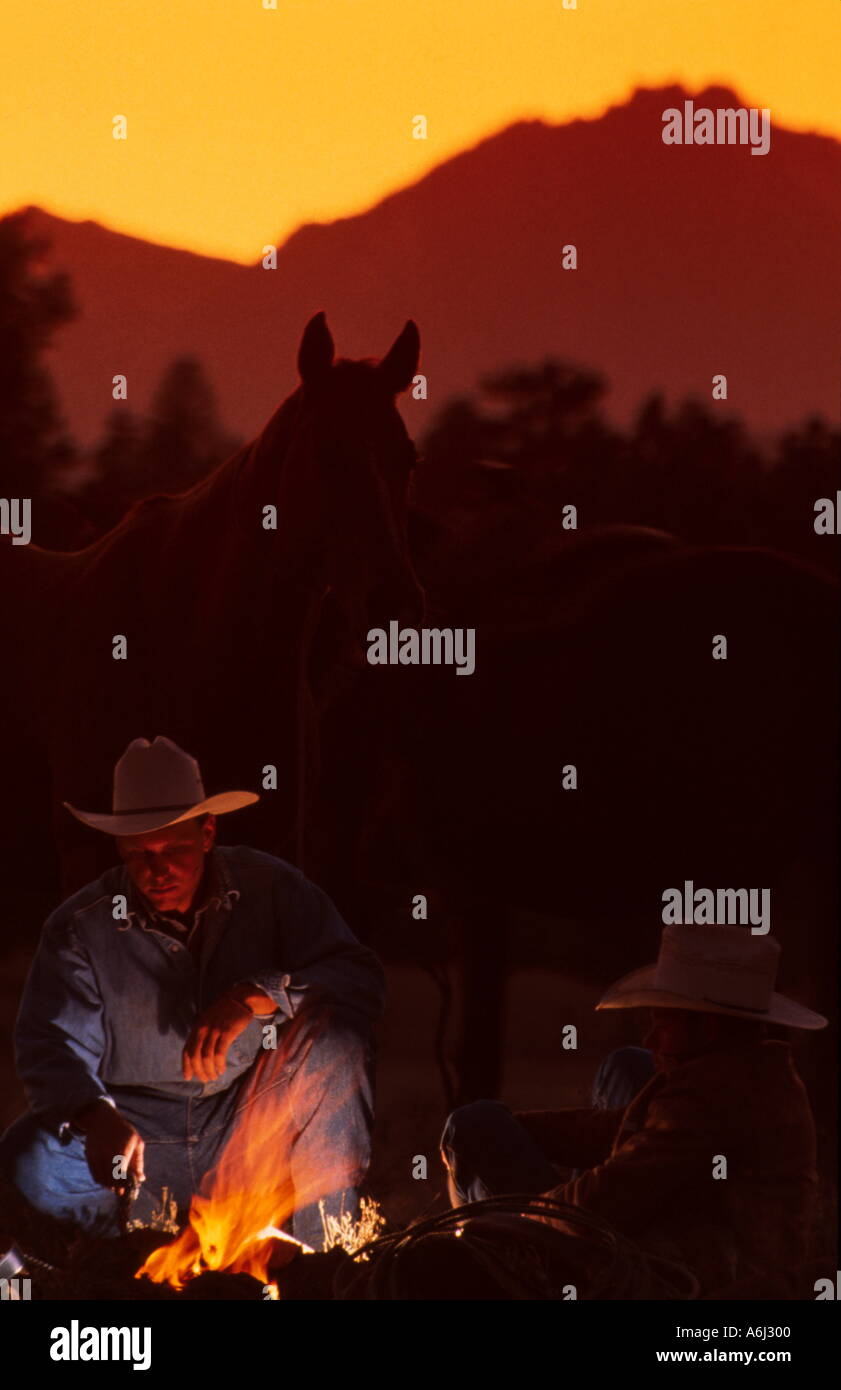Cowboy Campfire Stock Photos & Cowboy Campfire Stock Images - Alamy