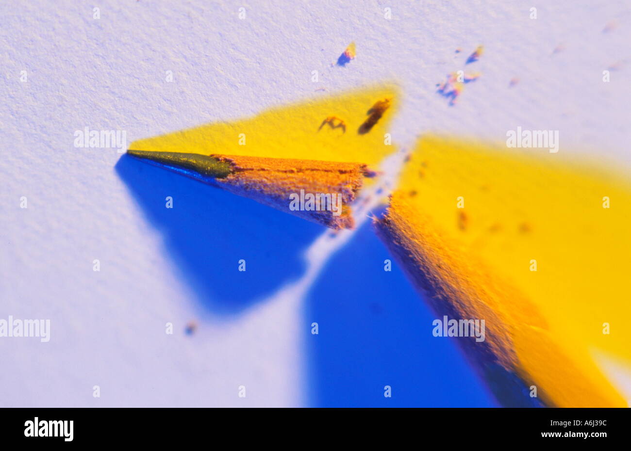 Pencil broken lead tip hi-res stock photography and images - Alamy