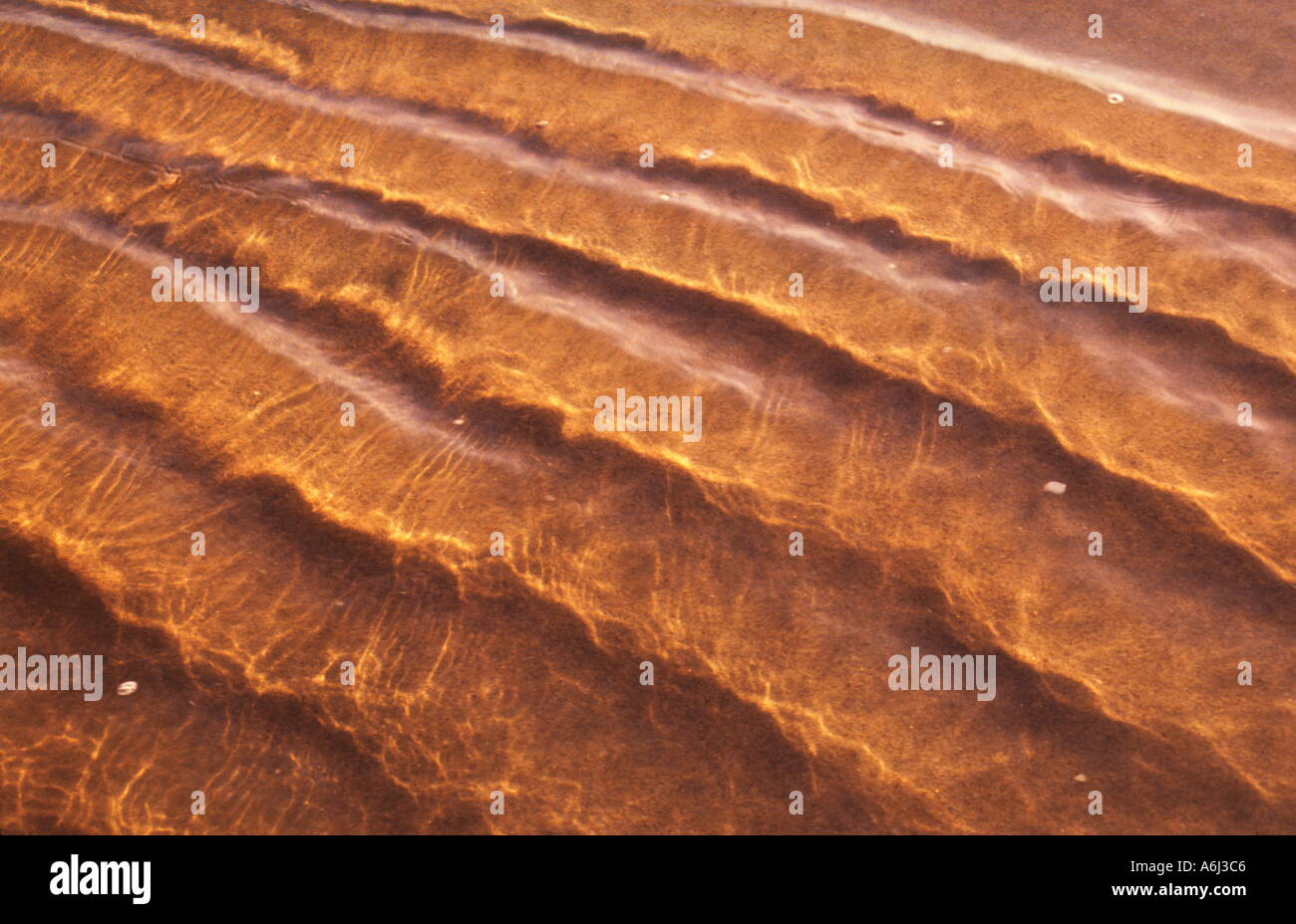 Wave Ripples at the Shore Stock Photo - Alamy
