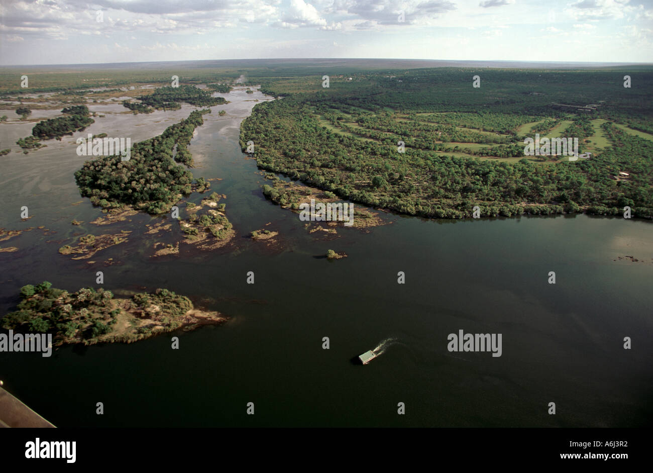 Zimbabwe Zambeze River Stock Photo - Alamy