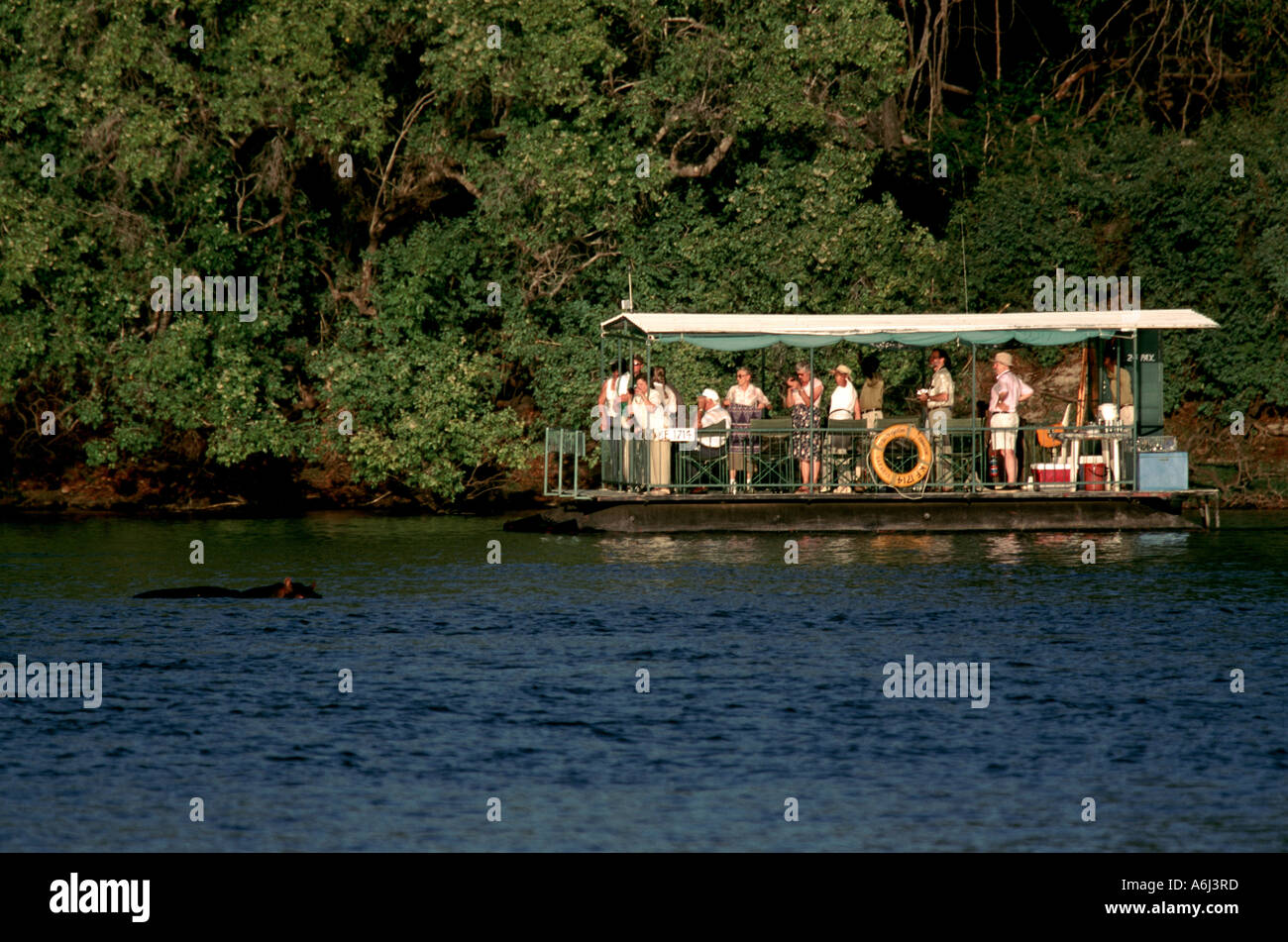 Zimbabwe Zambeze River Stock Photo - Alamy