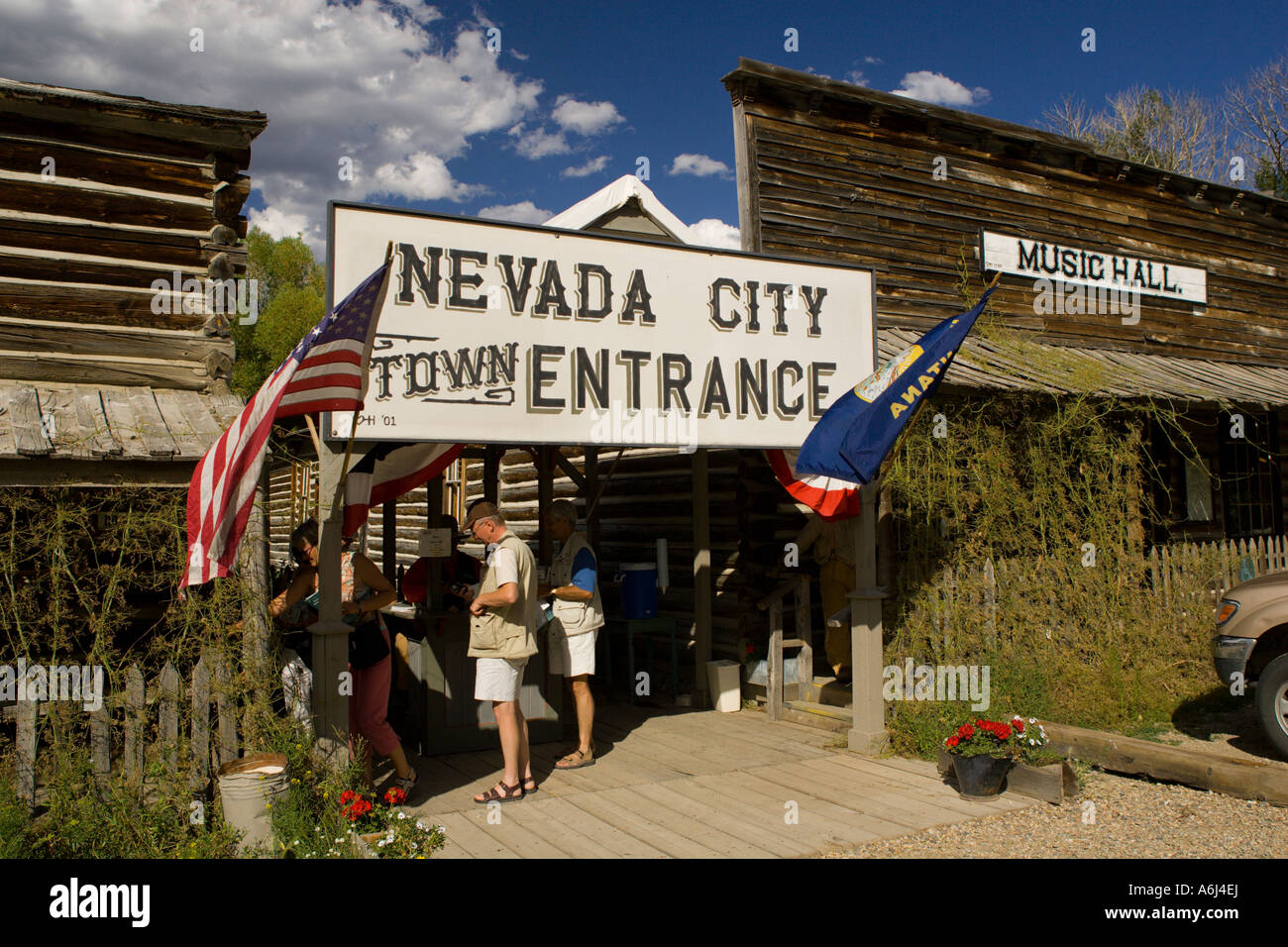 NEVADA CITY MONTANA USA Located in Alder Gulch Nevada City is a ...