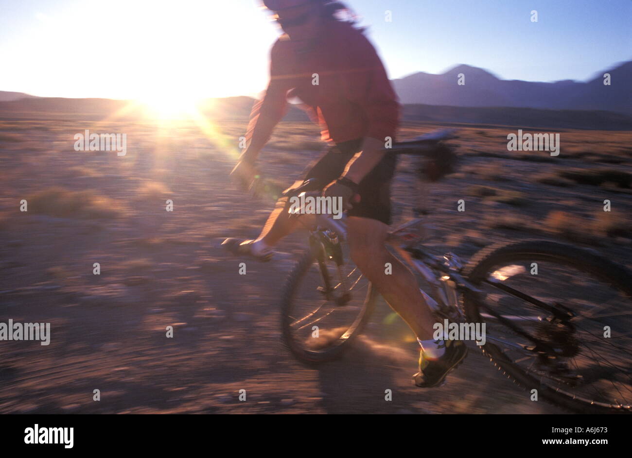 Man Falling off Mountain Bike Stock Photo - Alamy