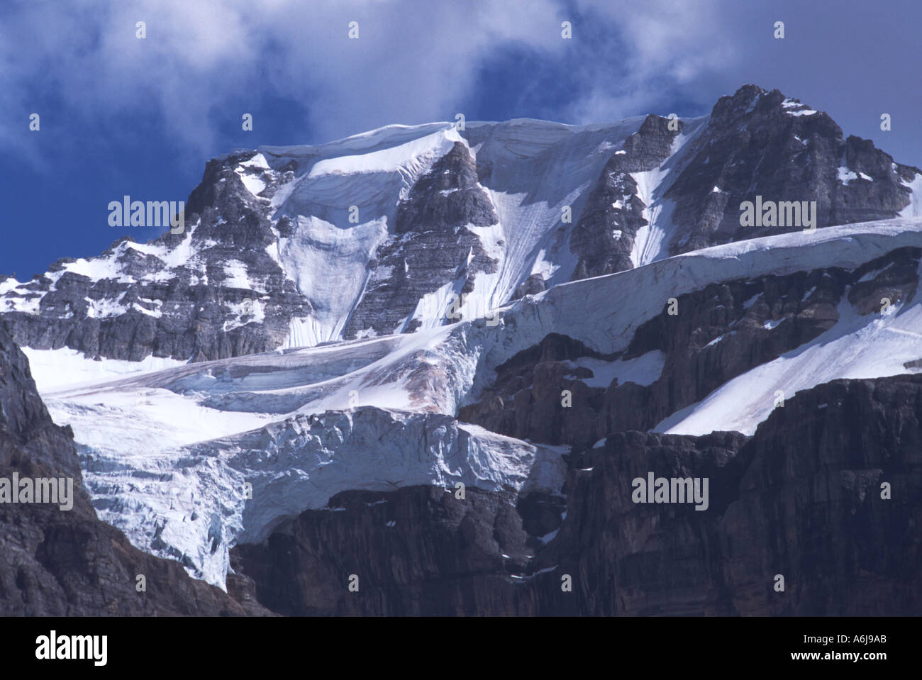Victoria Glacier ans Mount Lefroy Banff National Park Canadian Rockies ...