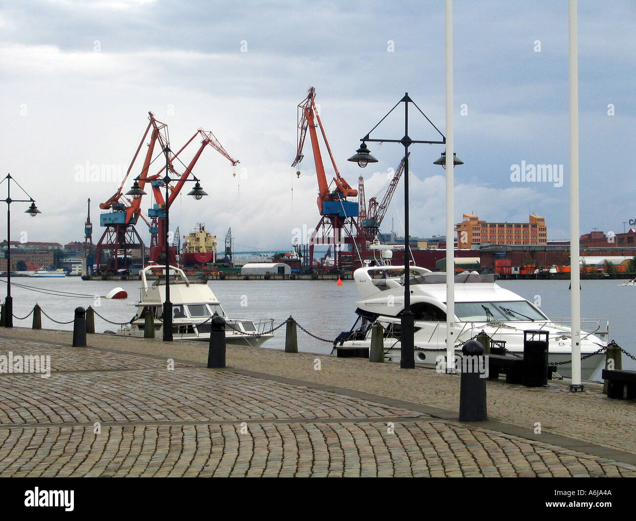 Gothenburg goteborg waterfront harbor harbour hi-res stock photography ...