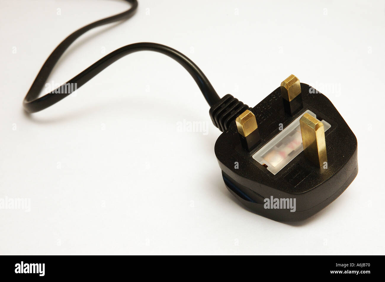 Household Plug for UK Stock Photo - Alamy