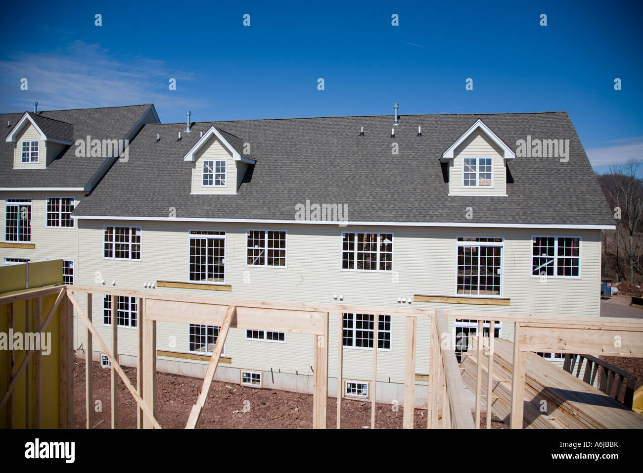Residential Construction Site Stock Photo - Alamy