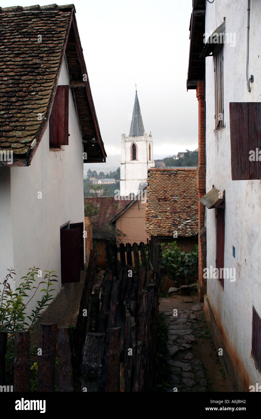 The town of Fianarantsoa, Madagascar Stock Photo - Alamy