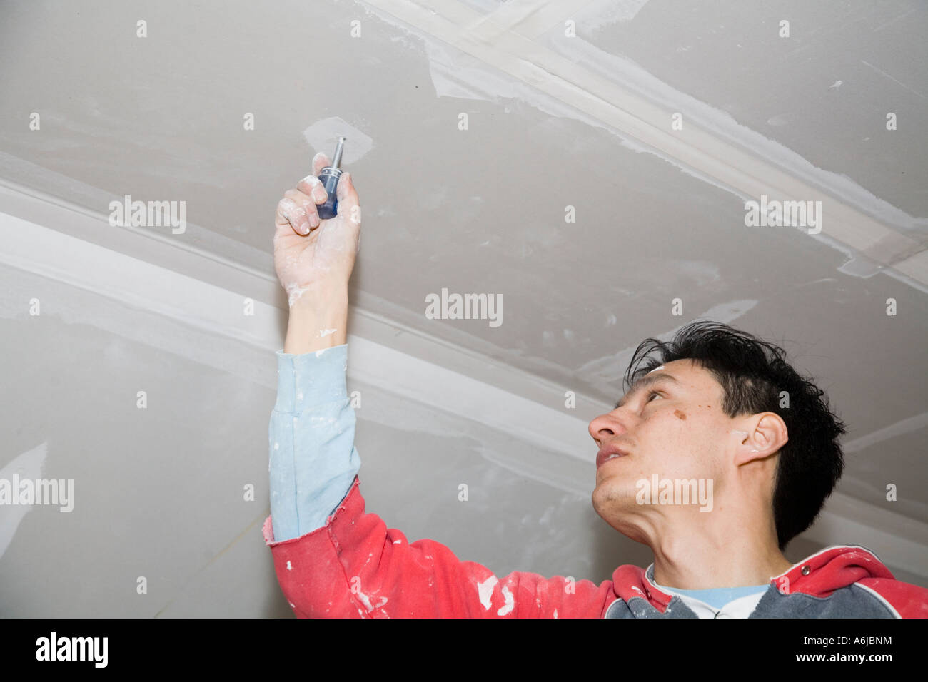 Drywall compound hi-res stock photography and images - Alamy