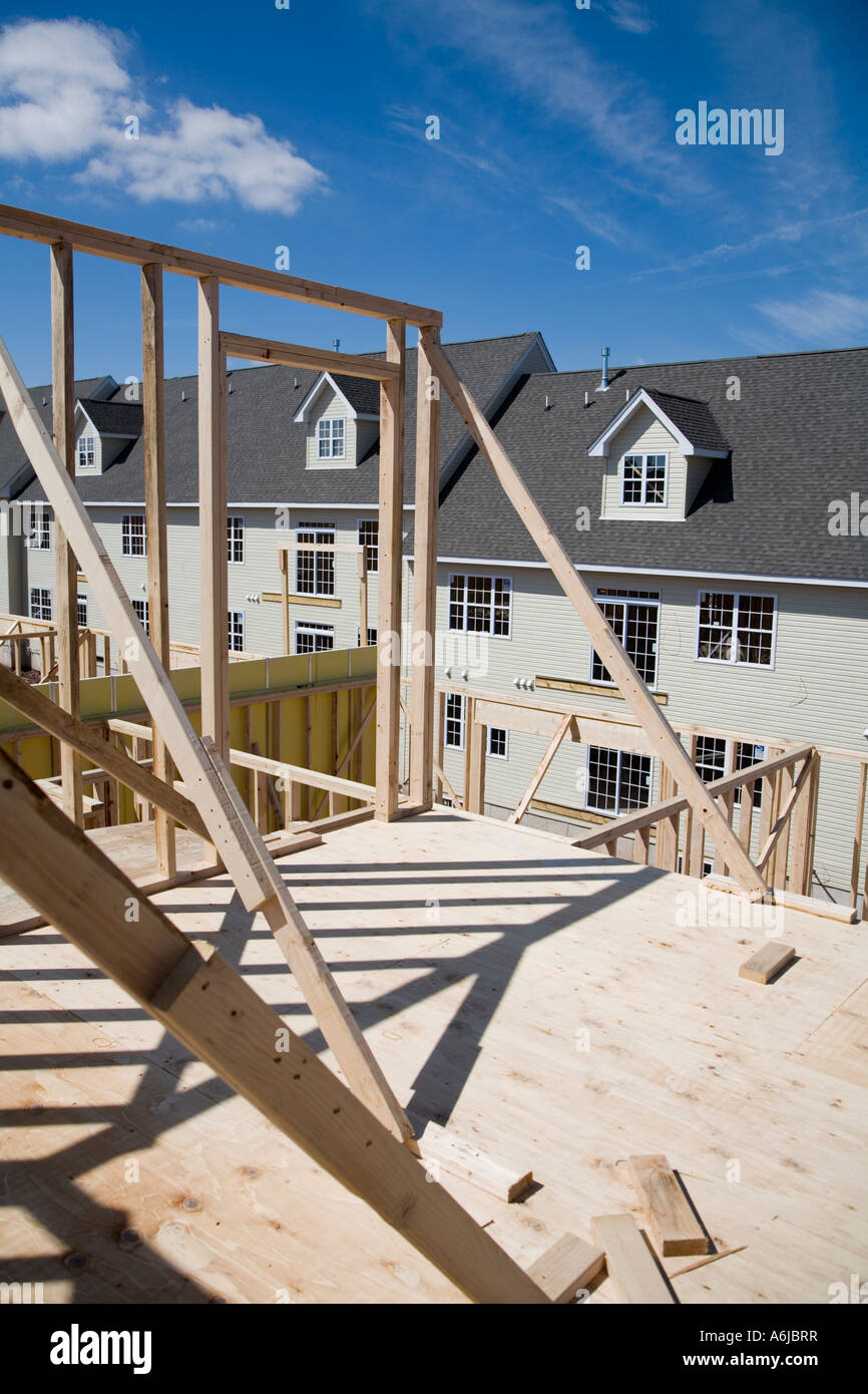 Residential Construction Site Stock Photo - Alamy