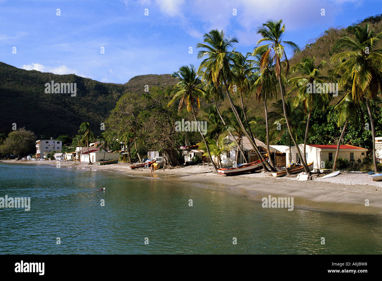 Caribbean Martinique Anse d Arlet Grande Anse Stock Photo - Alamy