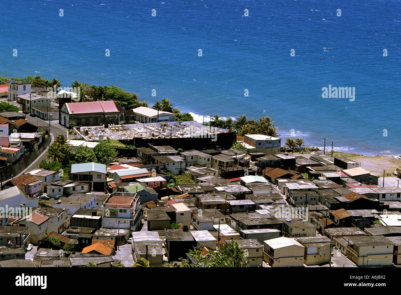 Caribbean Martinique Grand Rivière Stock Photo - Alamy