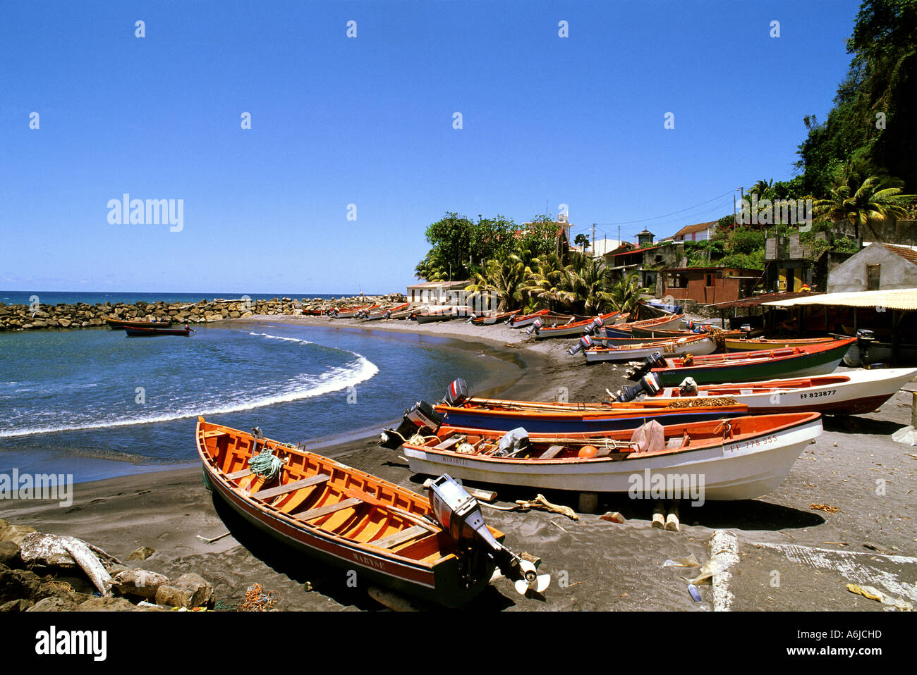 Caribbean Grand Rivière Stock Photo - Alamy