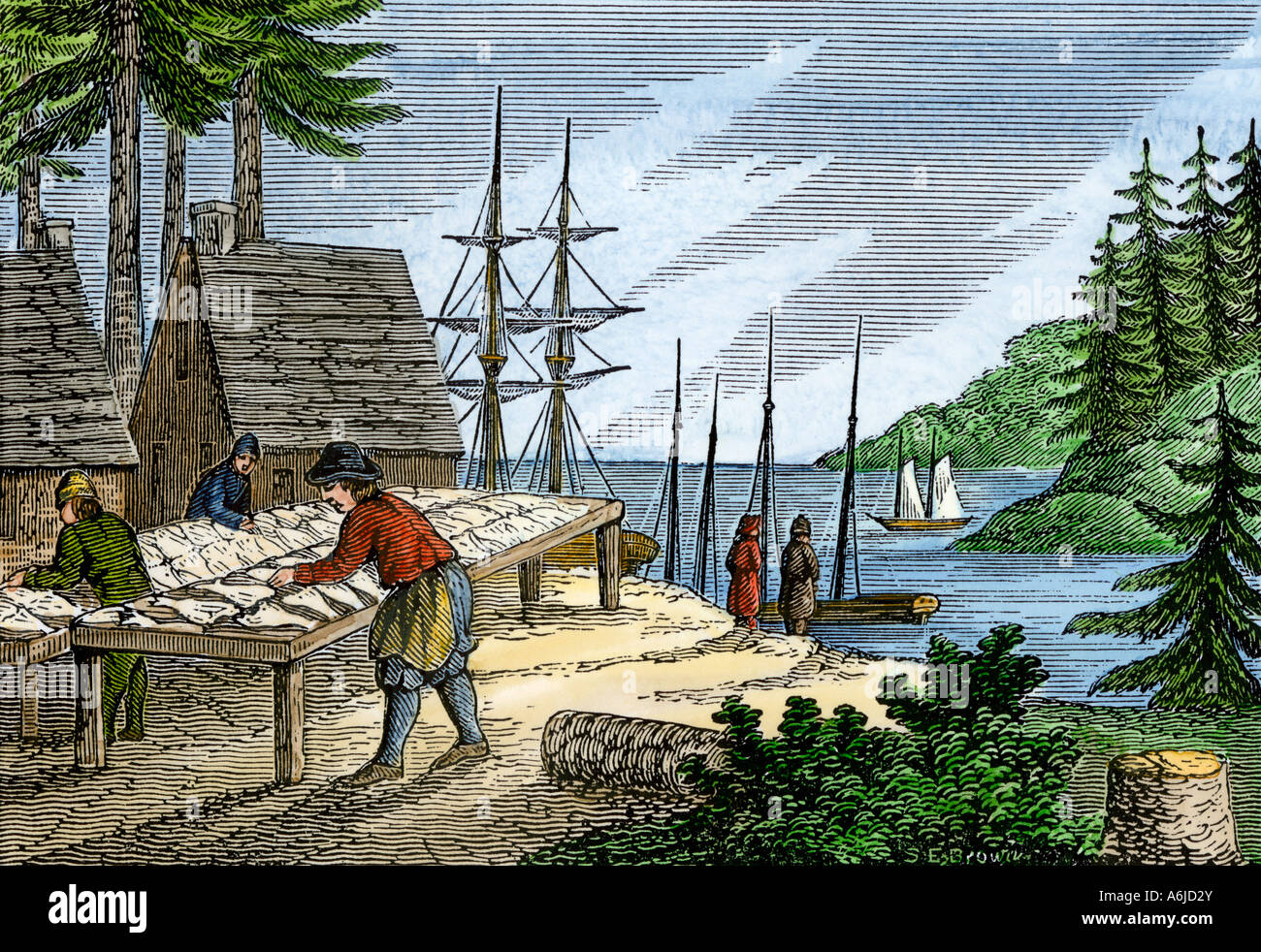 Colonist 1600s 1700s hi-res stock photography and images - Alamy