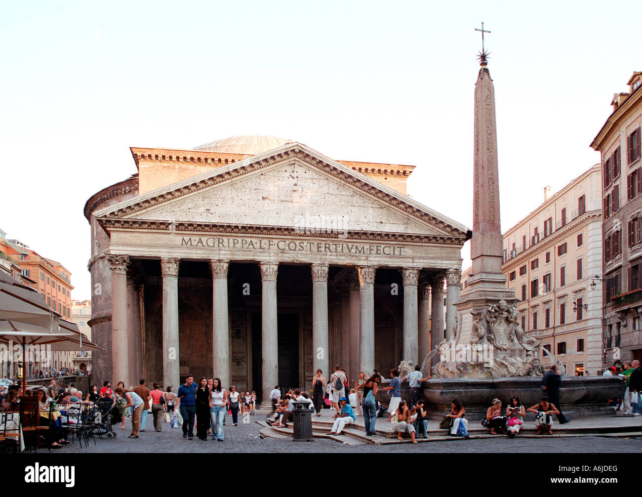 The Pantheon at the Rotonda Square, Rome, Italy Stock Photo - Alamy