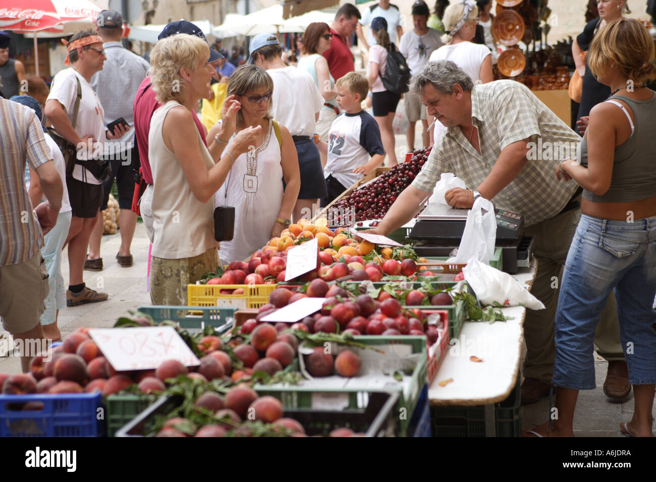 market at Mallorca, Spain, Majorca Stock Photo - Alamy