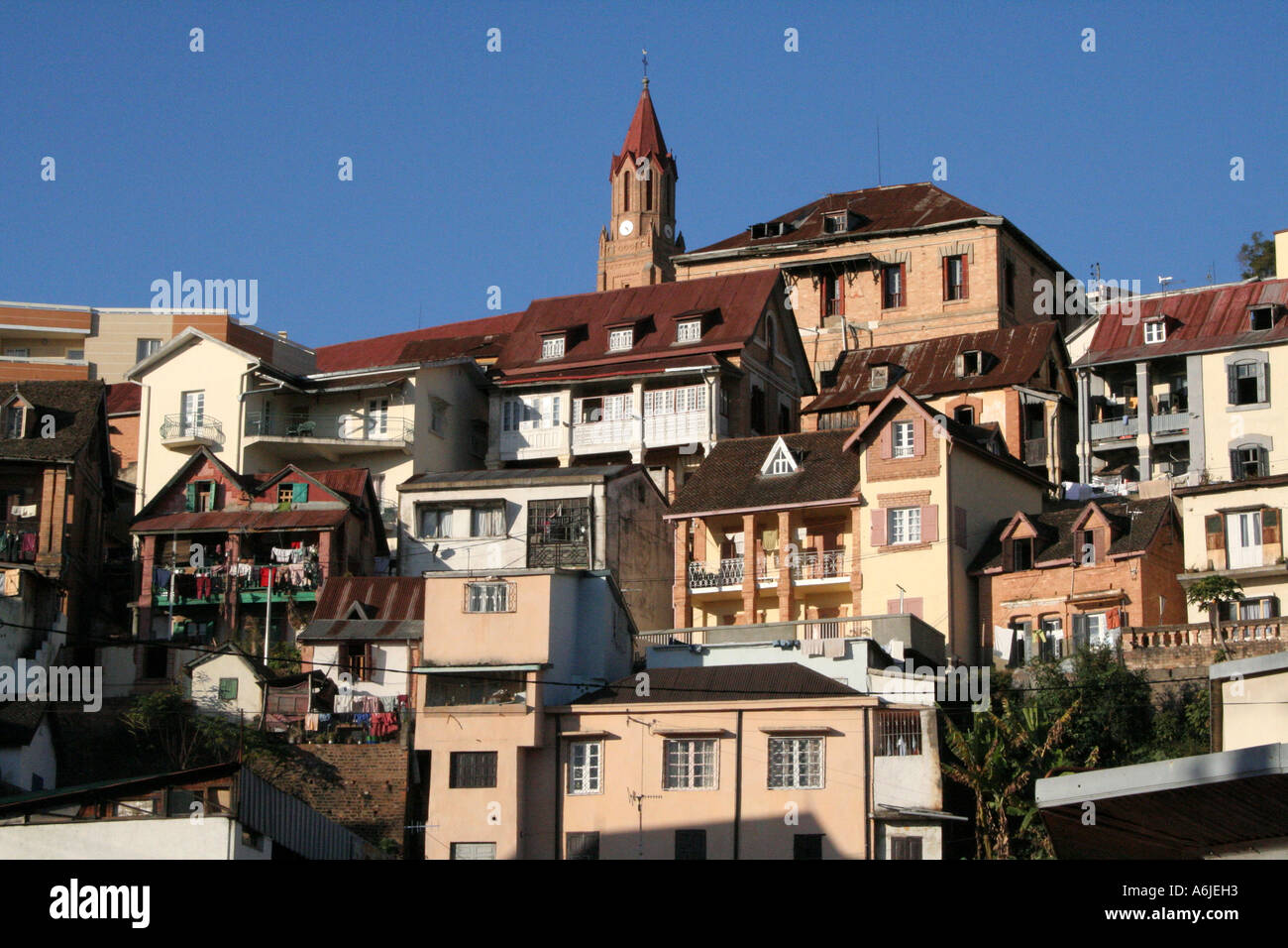 Urban scene in Antananarivo, the capital of Madagascar Stock Photo - Alamy