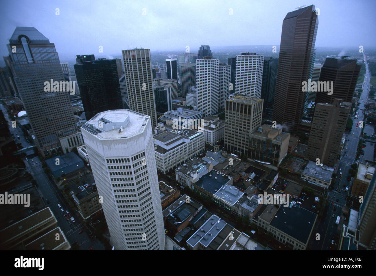 view from Calgary Tower, Canada, Alberta, Calgary Stock Photo - Alamy