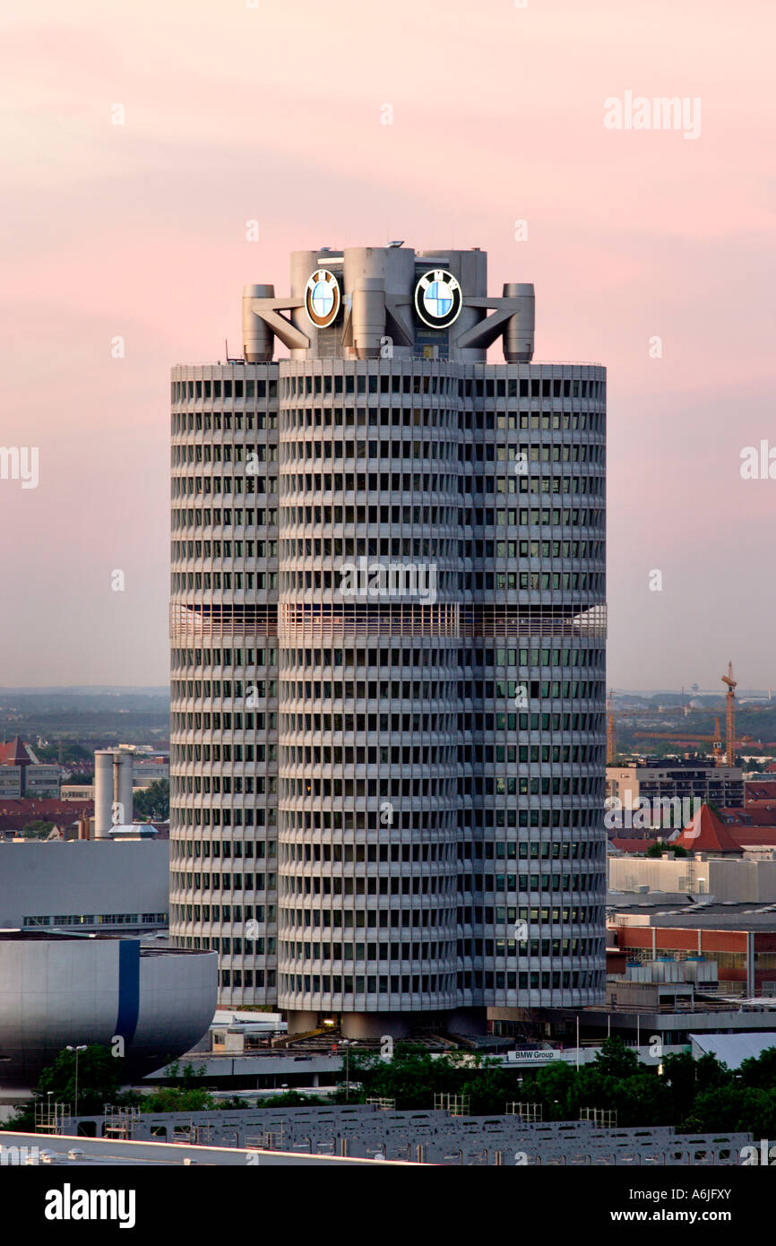 The BMW office building in Munich, Germany Stock Photo - Alamy