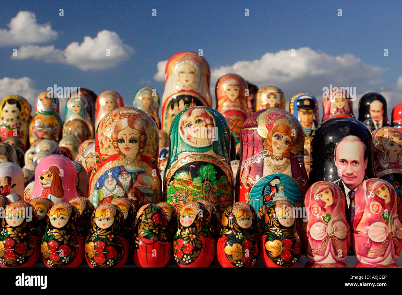 Matrioshka dolls, Russia Stock Photo - Alamy