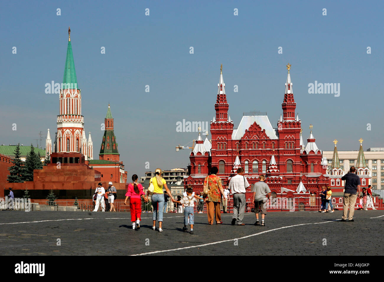 The Red Square in Moscow, Russia Stock Photo - Alamy