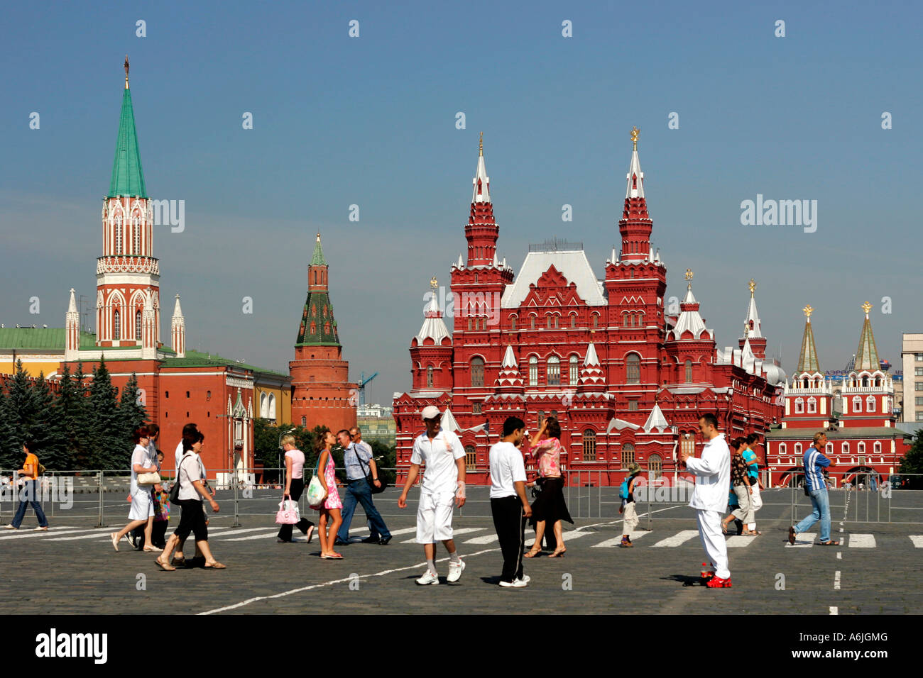 The Red Square in Moscow, Russia Stock Photo - Alamy