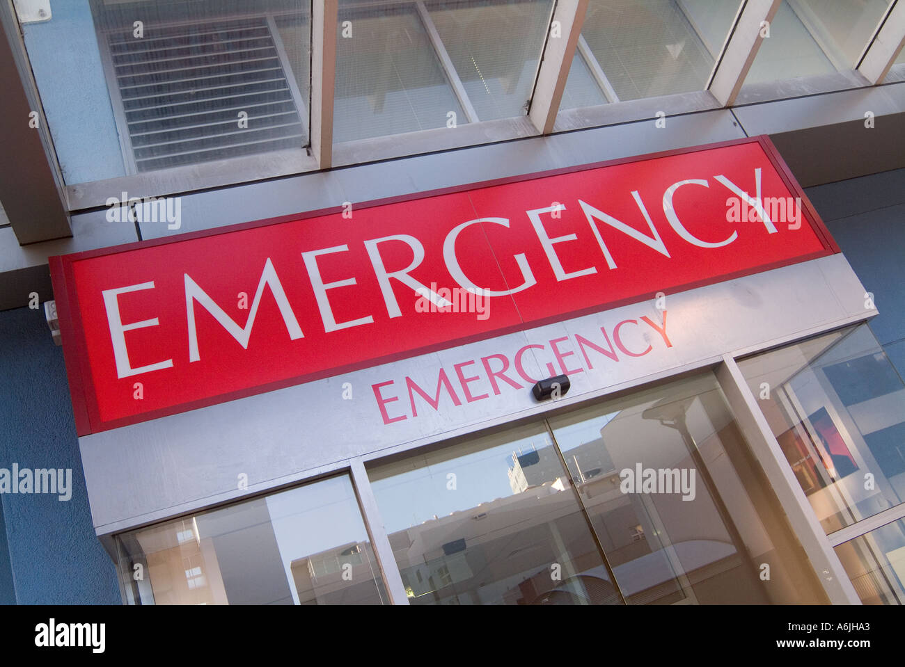 Emergency section of public hospital Hobart Tasmania Stock Photo - Alamy