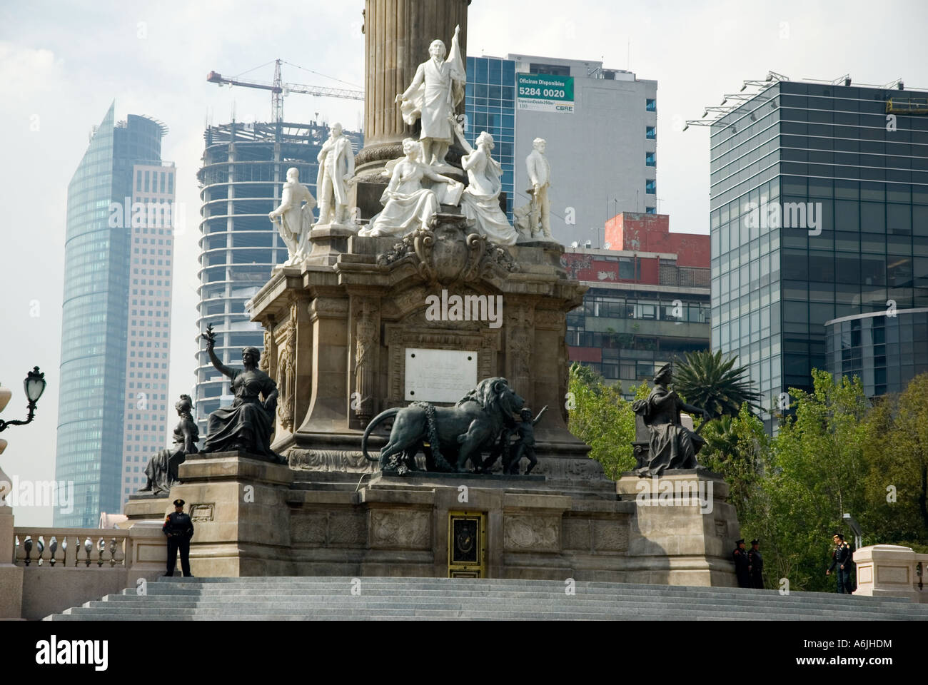 Angel Statue Paseo de la Reforma - Mexico City Mexico Stock Photo - Alamy