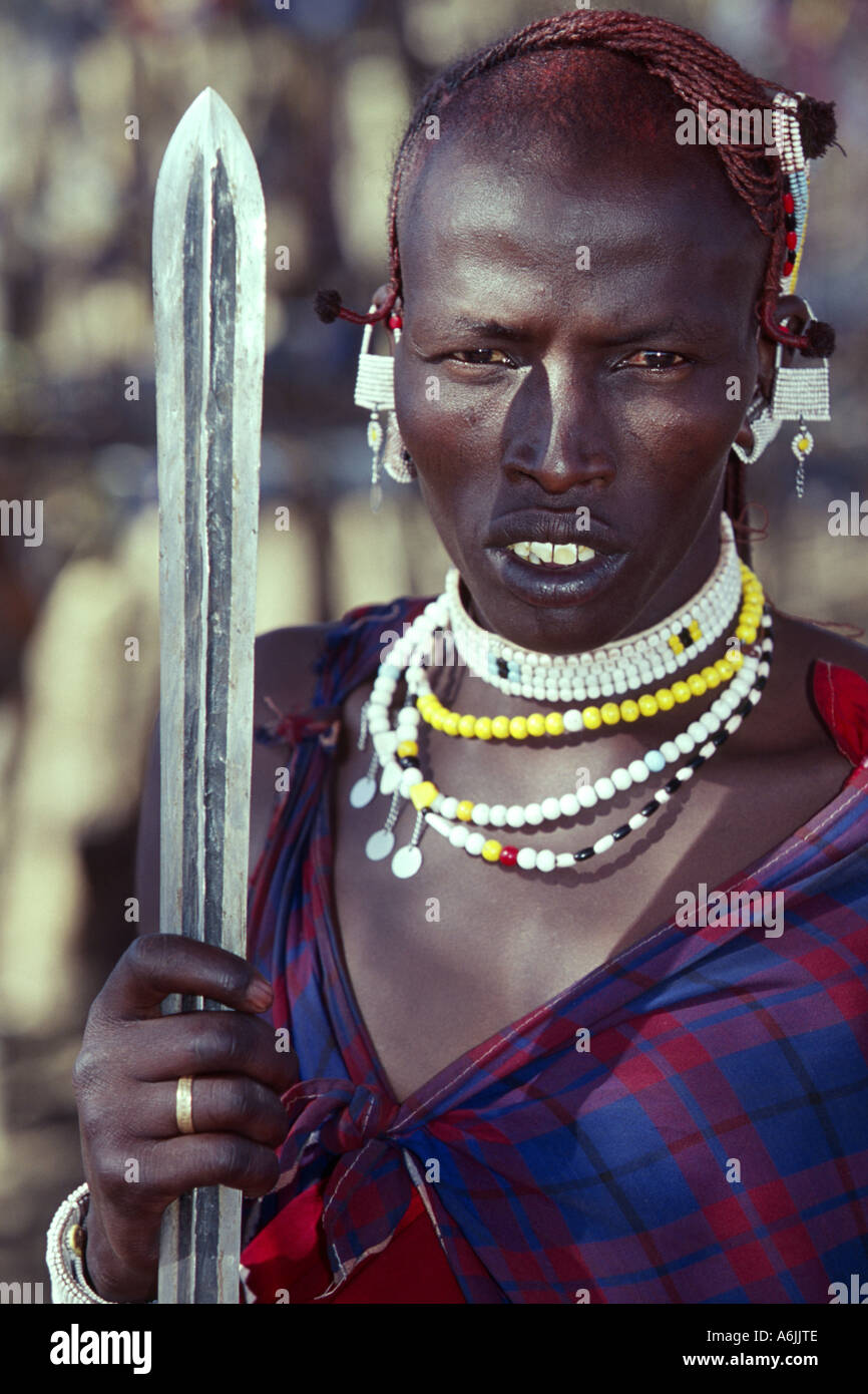 Maasai weapons hi-res stock photography and images - Alamy