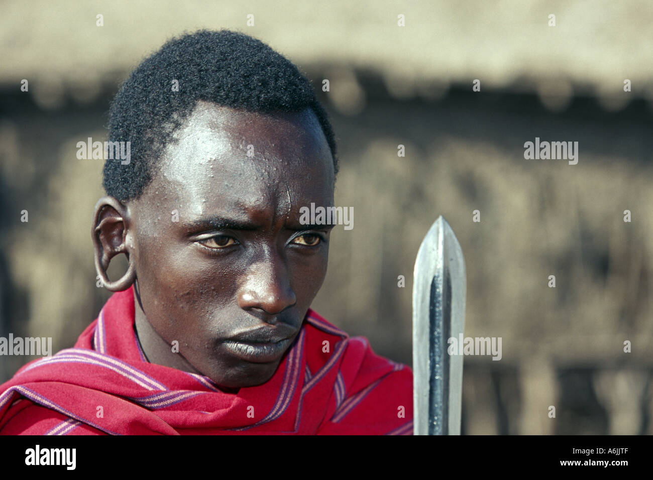 Maasai weapons hi-res stock photography and images - Alamy