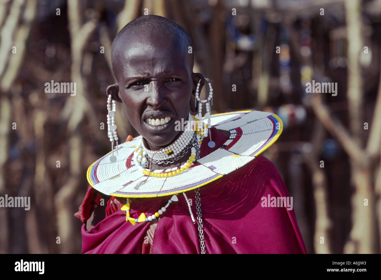 Maasai women ear hi-res stock photography and images - Alamy