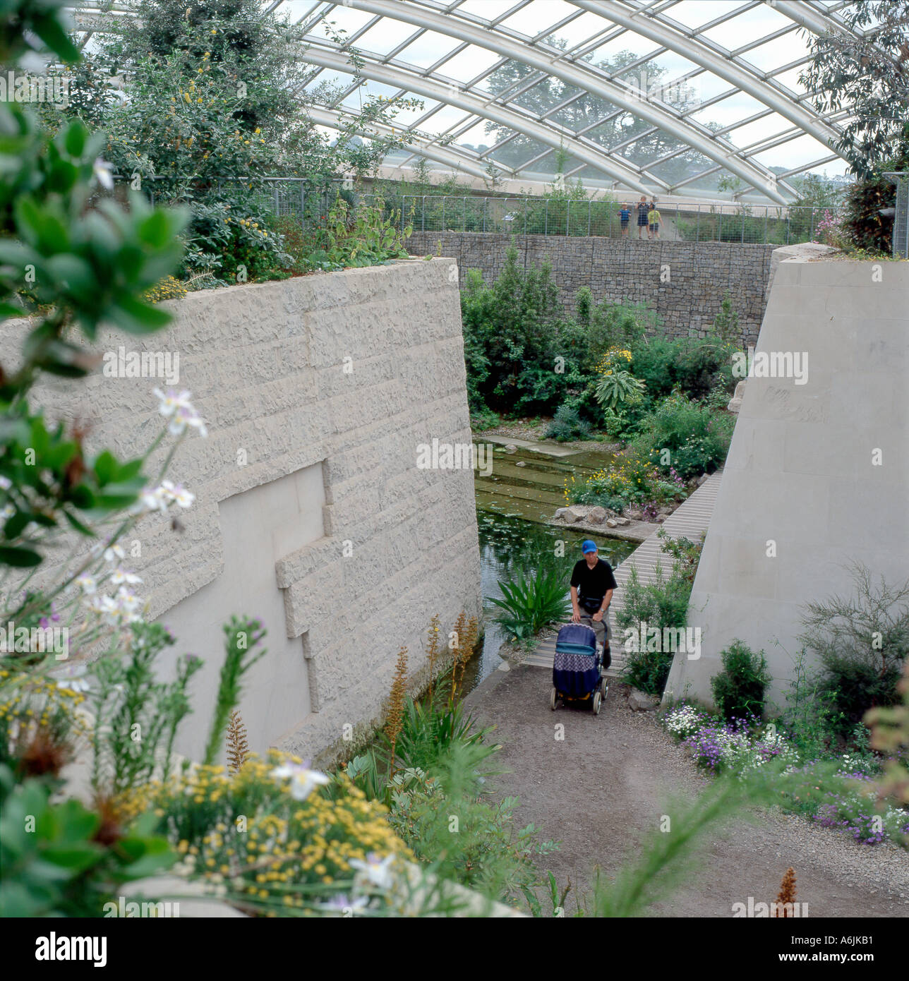 Interior of Norman Foster's Great Glass House at the The National ...