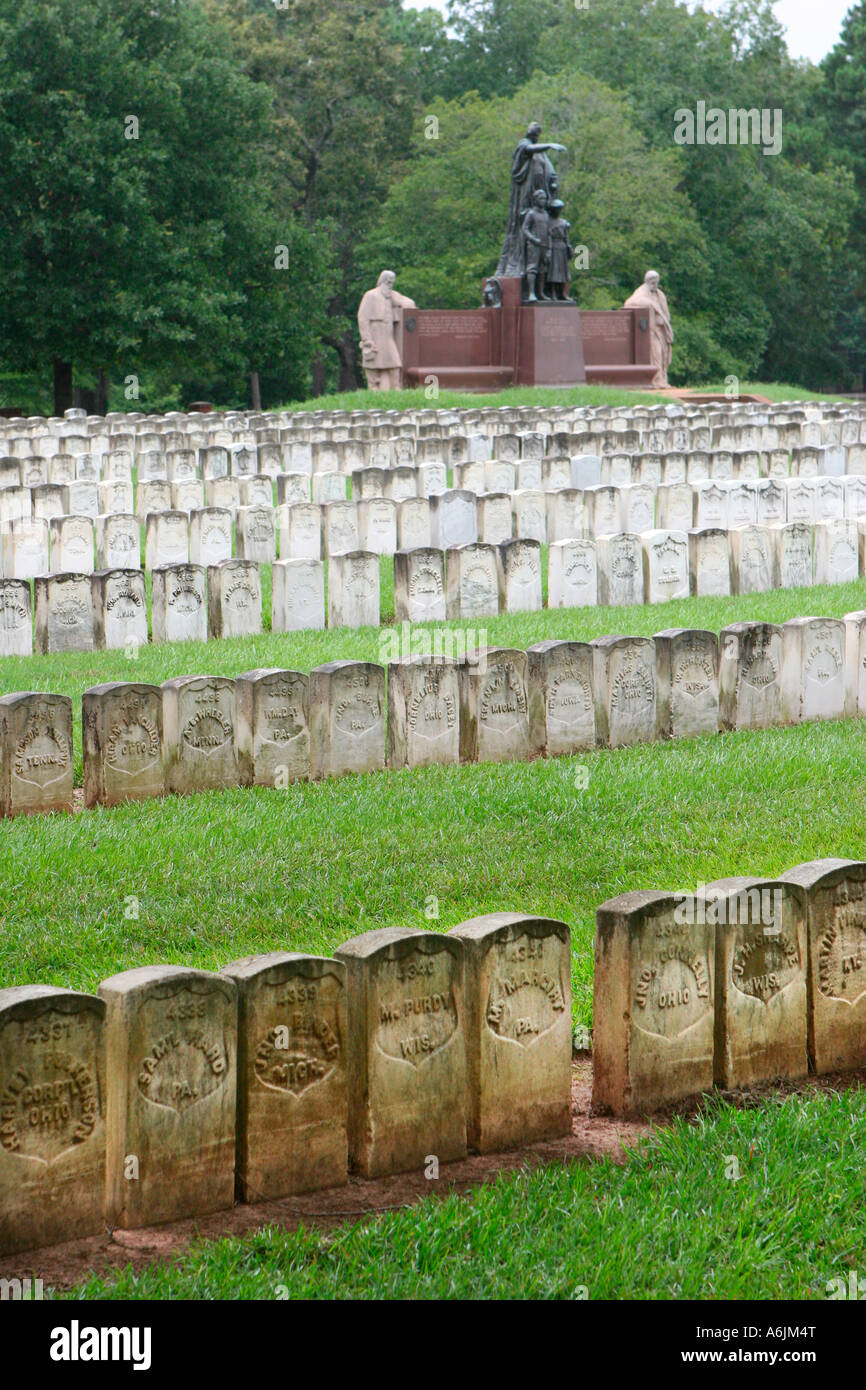 Andersonville National Cemetery located at the Andersonville National ...