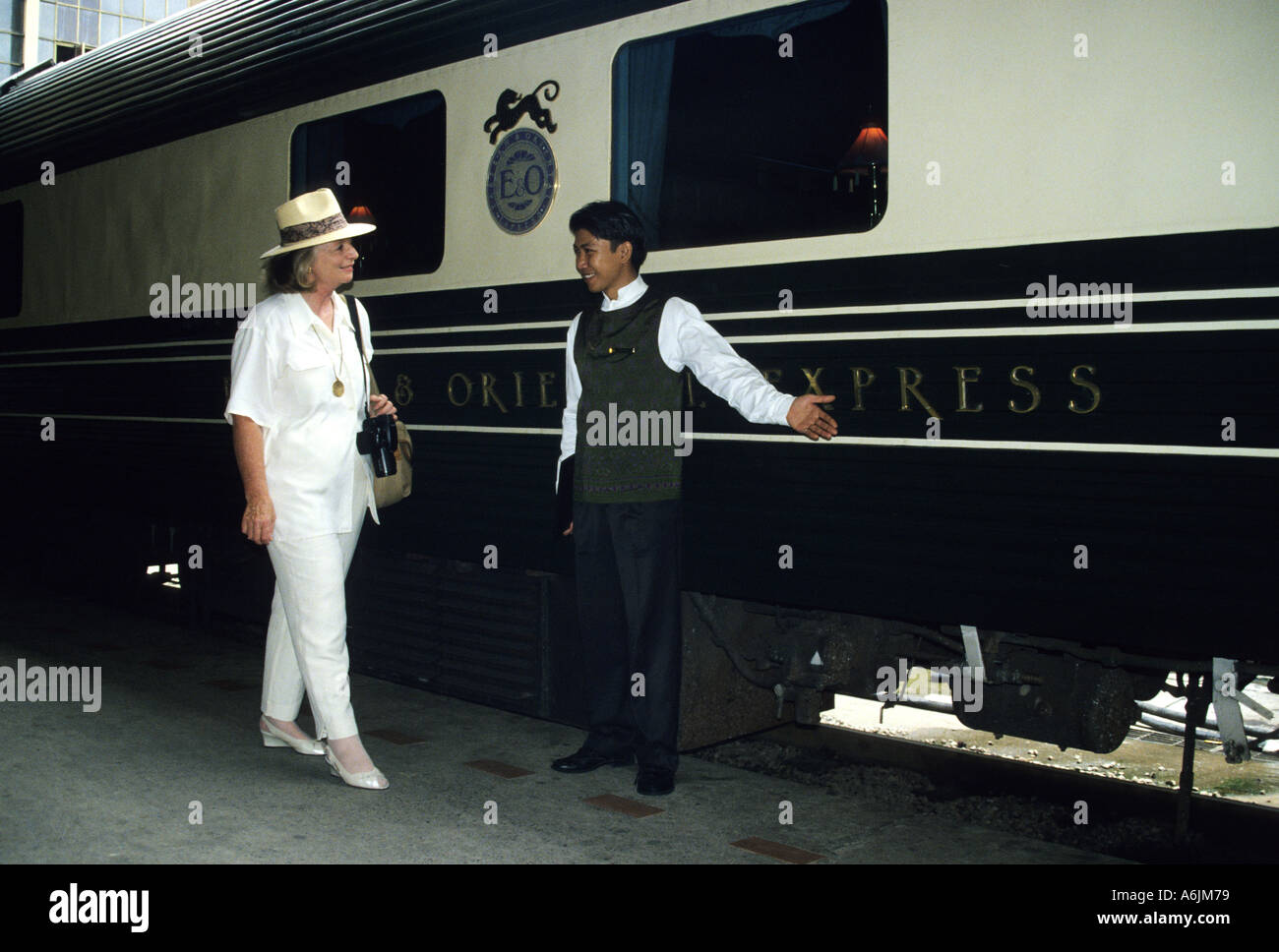 Orient express train carriage hi-res stock photography and images - Alamy