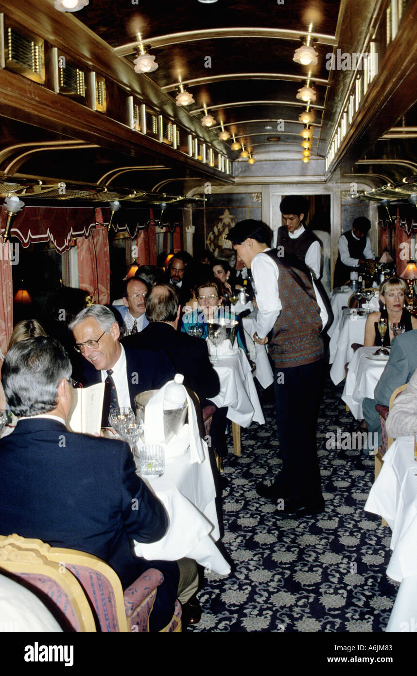 Malaysia train dining car hi-res stock photography and images - Alamy
