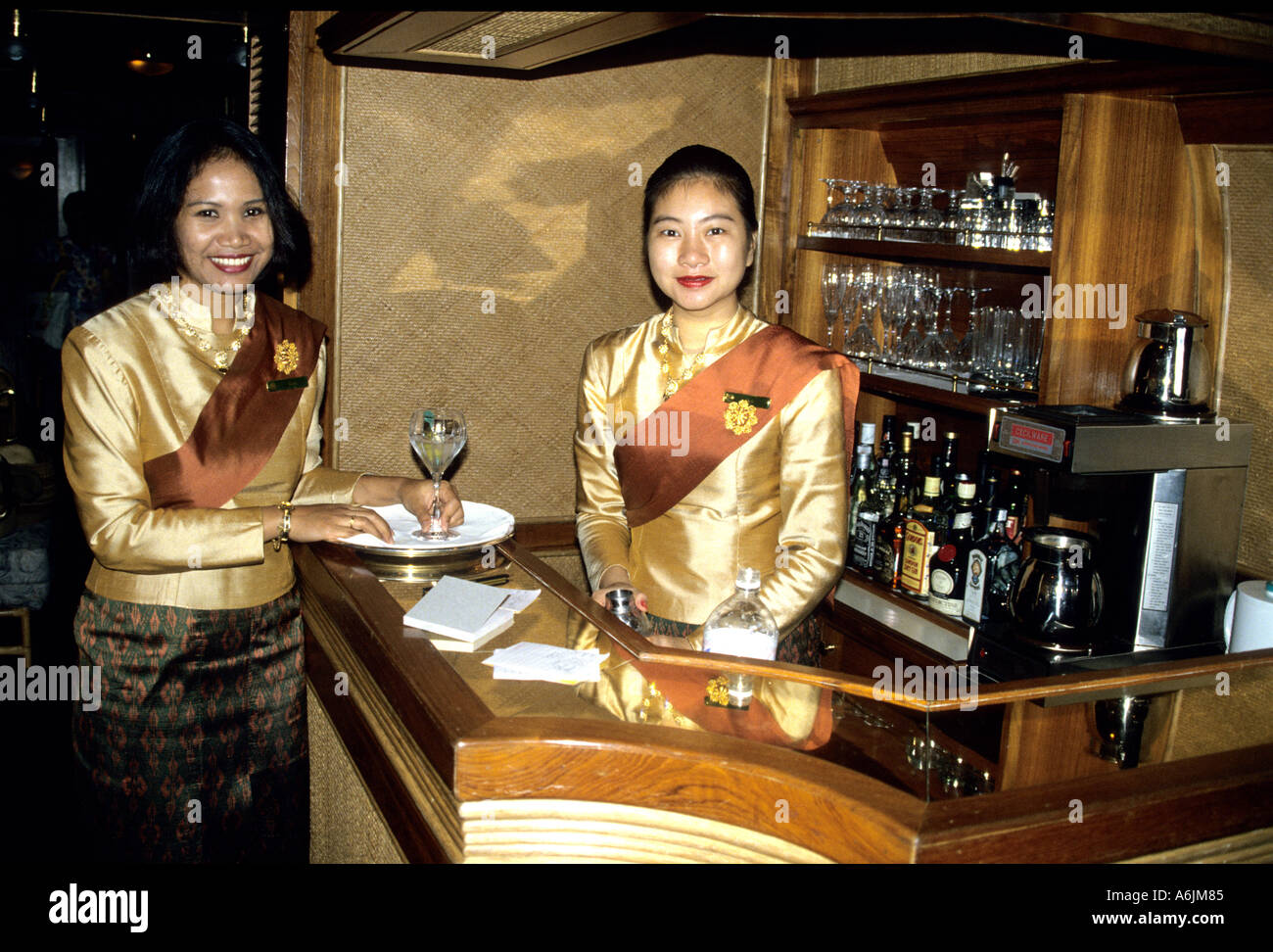 Bangkok train stewardess hi-res stock photography and images - Alamy
