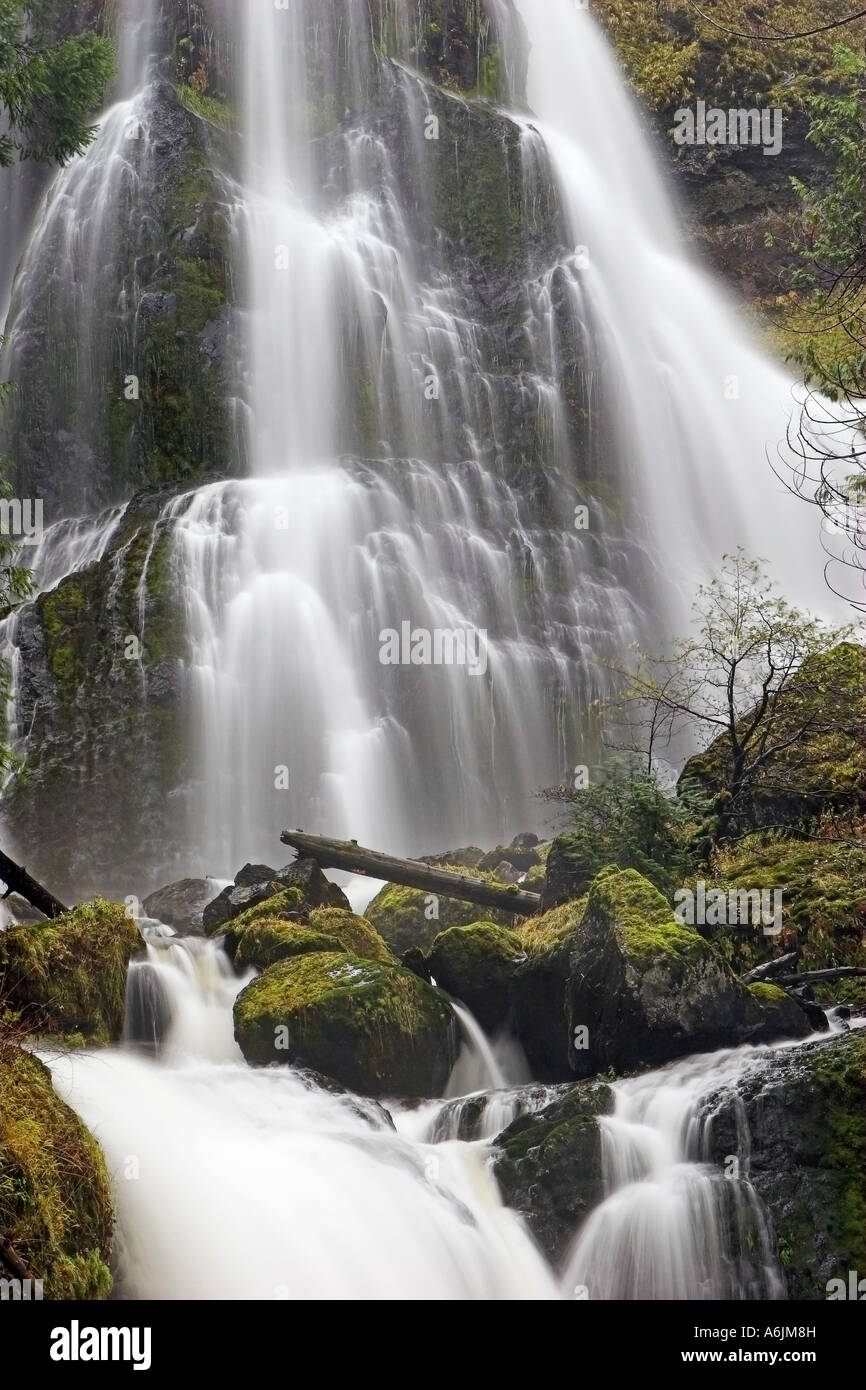 Fall Creek Falls Closeup Stock Photo - Alamy
