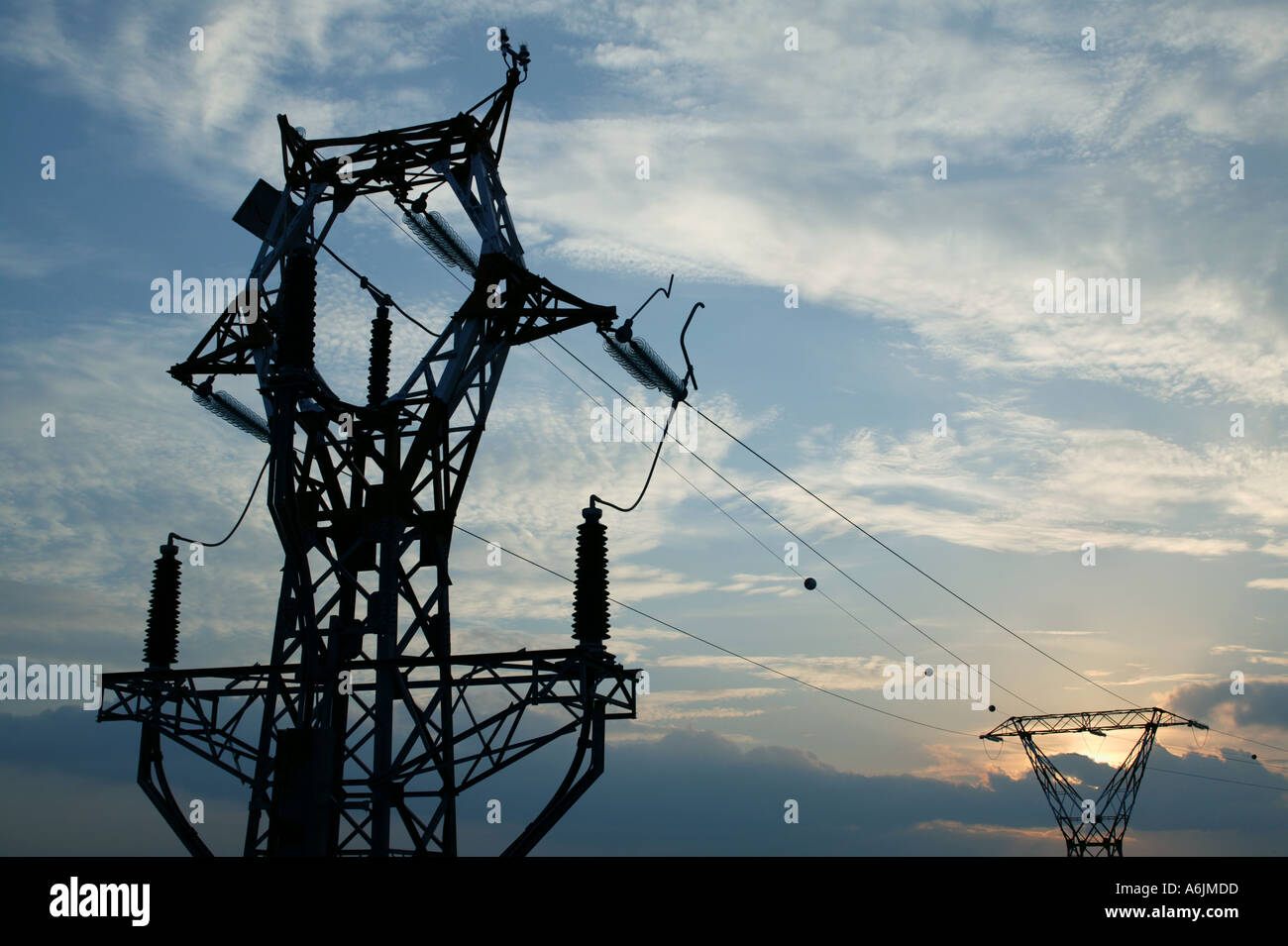 Elecricity pylon hi-res stock photography and images - Alamy