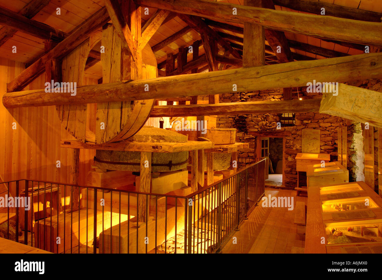 old water mill in Saint Martin, France Stock Photo - Alamy