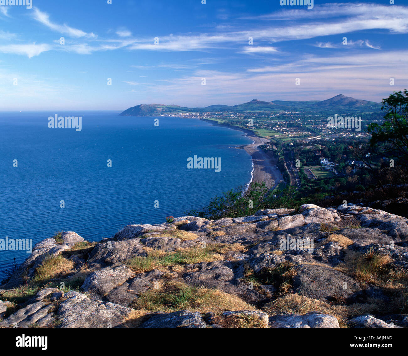 Killiney bay hi-res stock photography and images - Alamy