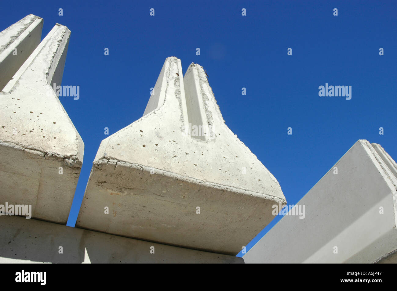 Cement barricades hi-res stock photography and images - Alamy