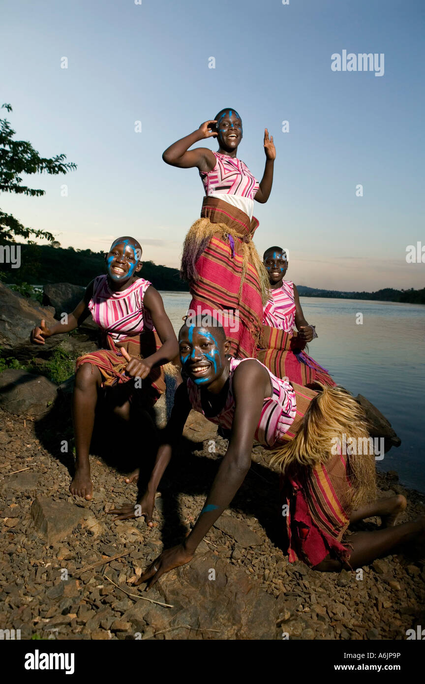 Ugandan face paint hi-res stock photography and images - Alamy