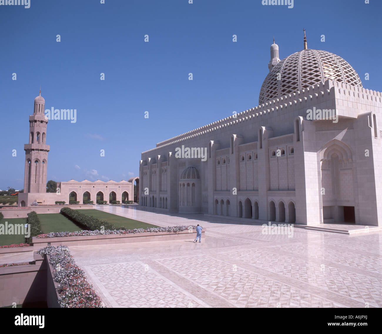 Sultan Qaboos Grand Mosque, Muscat, Masqat Governorate, Sultanate Of ...