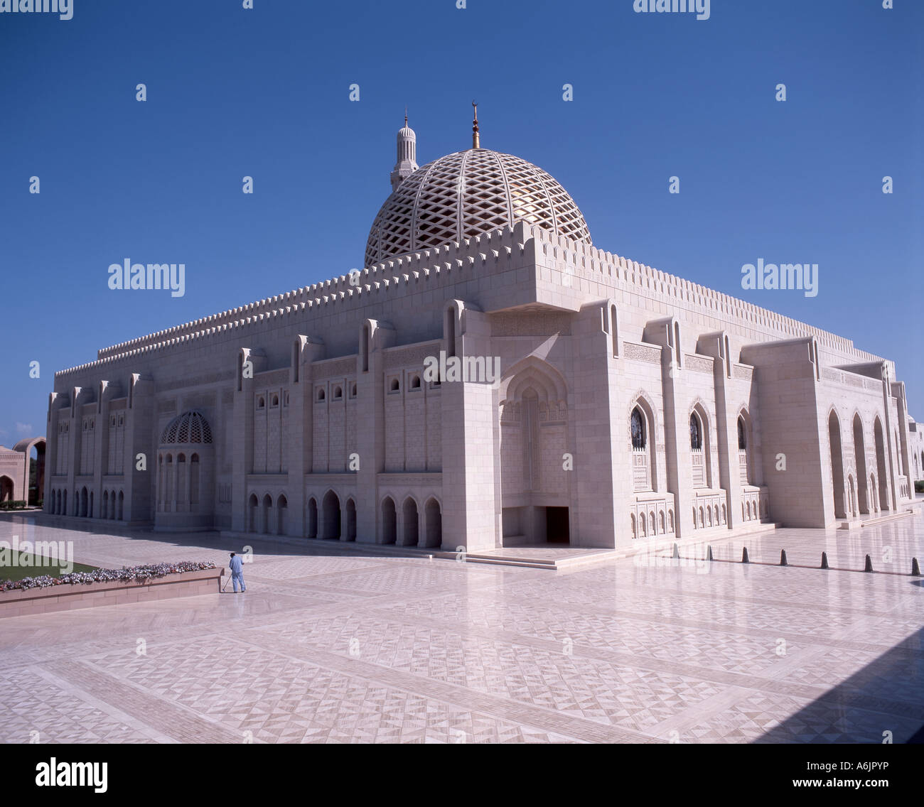 Sultan Qaboos Grand Mosque, Muscat, Masqat Governorate, Sultanate Of ...